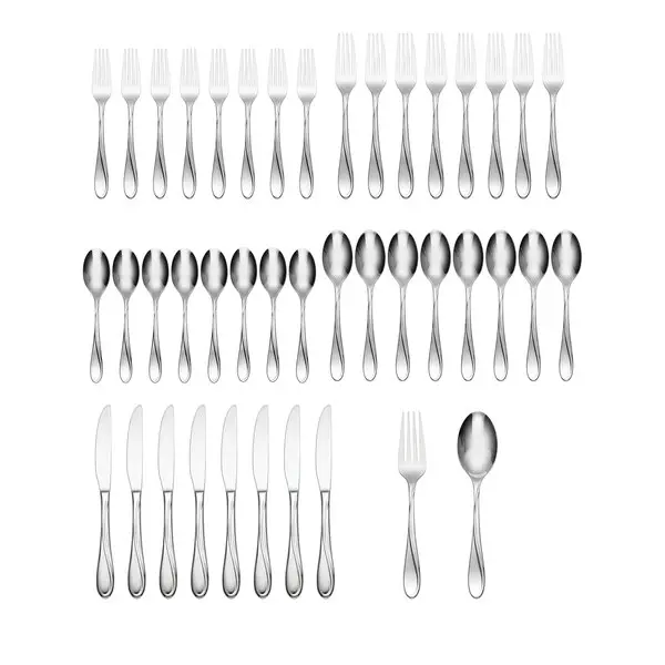 HUDSON PARK COLLECTION Sara 42-piece Flatware Set Exclusive