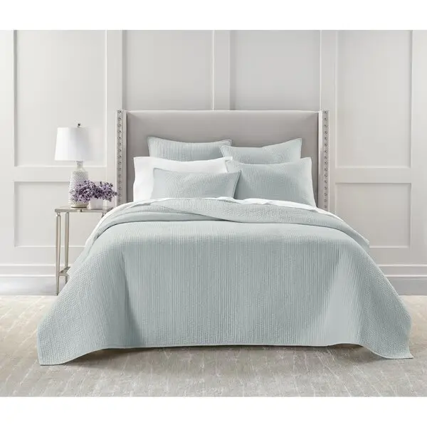 SKY Pickstitch Coverlet Set, Full/queen Exclusive - Reflection Gray