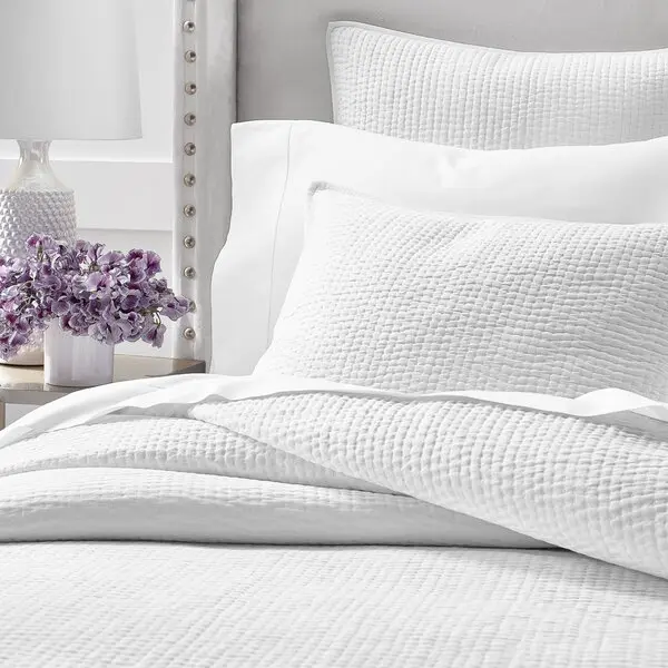 SKY Pickstitch Coverlet Set, Twin Exclusive - White
