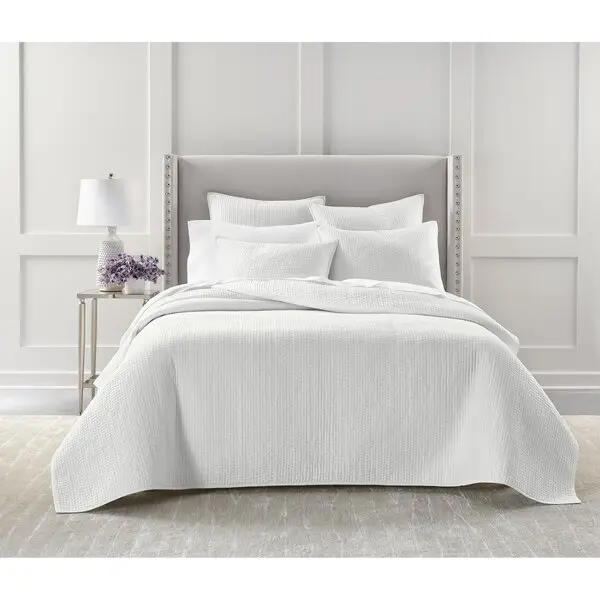 SKY Pickstitch Coverlet Set, Twin Exclusive - White