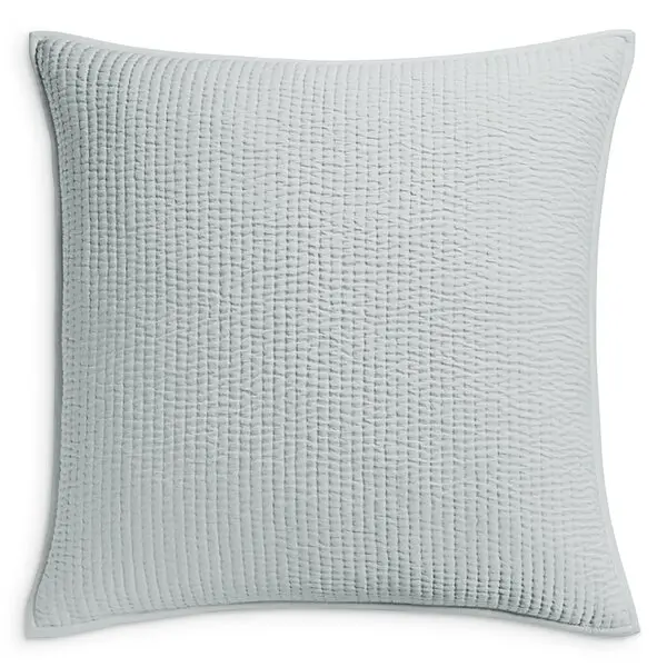 SKY Pickstitch Euro Sham Exclusive - Reflection Gray