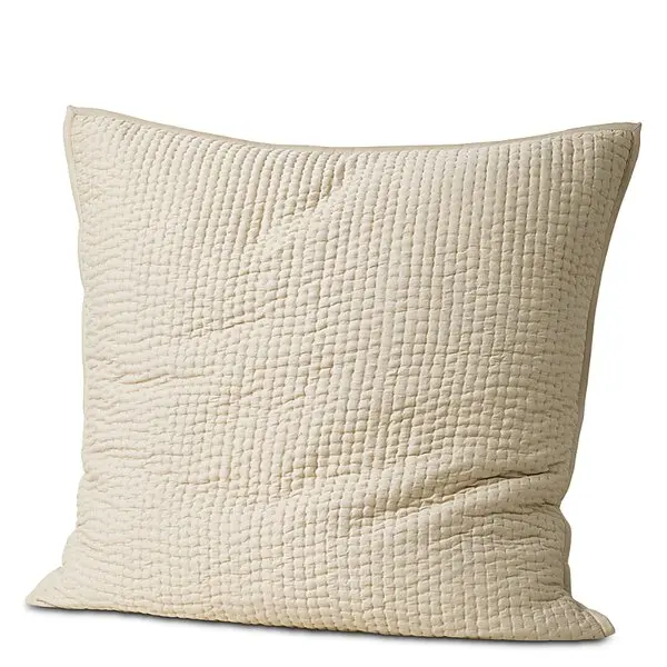 SKY Pickstitch Euro Sham Exclusive - Tan