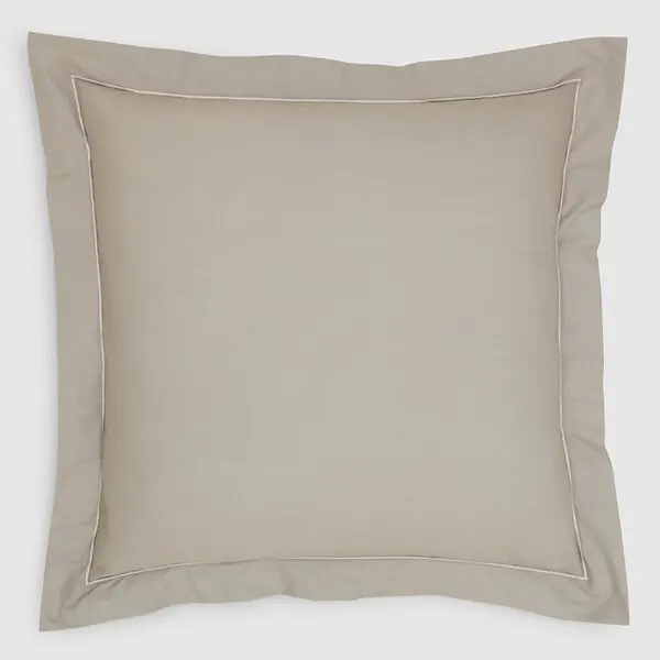 ANNE DE SOLENE Vexin Euro Sham - Brume Gray