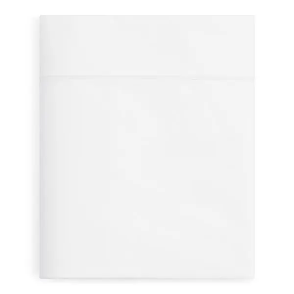 ANNE DE SOLENE Vexin Fitted Sheet, Queen - Blanc