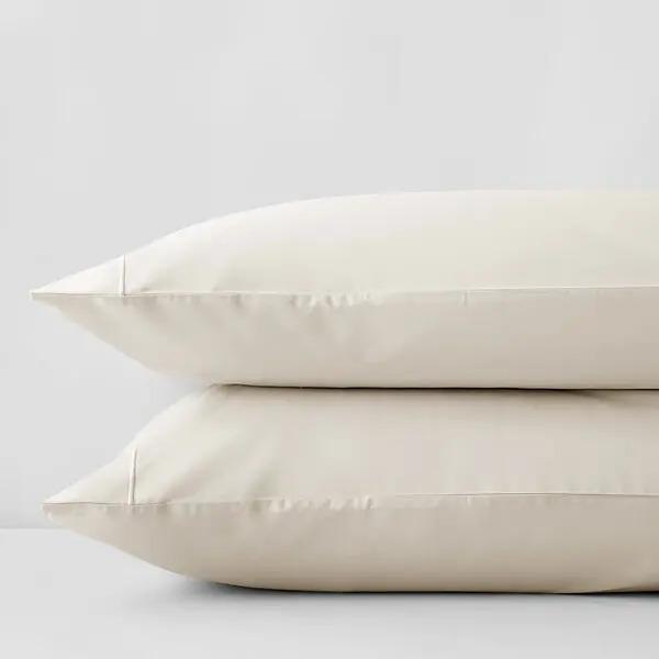 ANNE DE SOLENE Vexin Standard Pillowcases, Pair - Coco