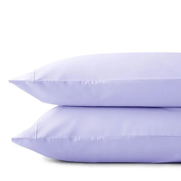 ANNE DE SOLENE Vexin King Pillowcases, Pair - Iris