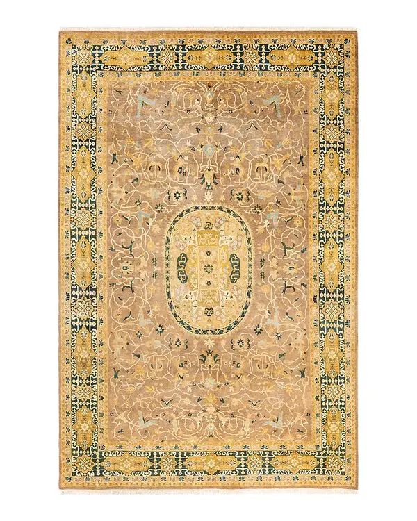 Bloomingdale'S Mogul M1261 Area Rug, 6' X 9'5 - Brown