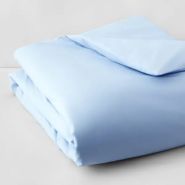 ANNE DE SOLENE Vexin Duvet Cover, Full/queen - Azur Blue