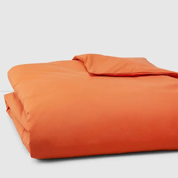 ANNE DE SOLENE Vexin Duvet Cover, Full/queen - Epices Orange