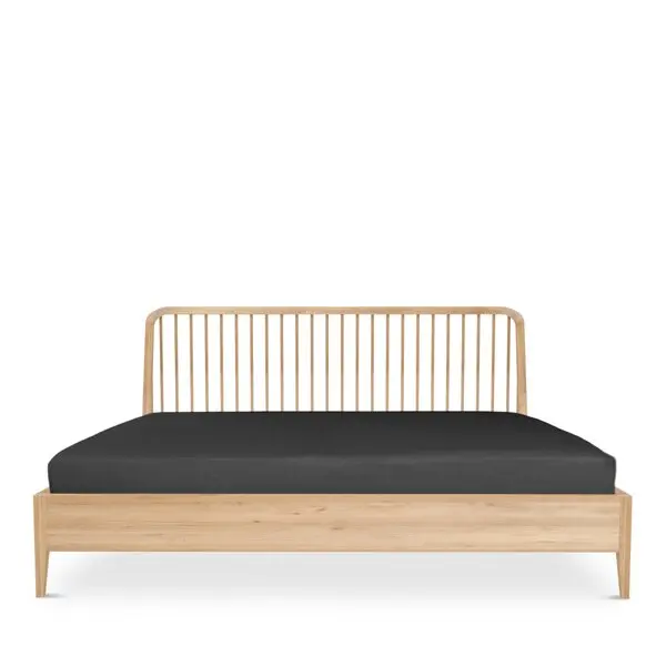 ETHNICRAFT Spindle Queen Bed