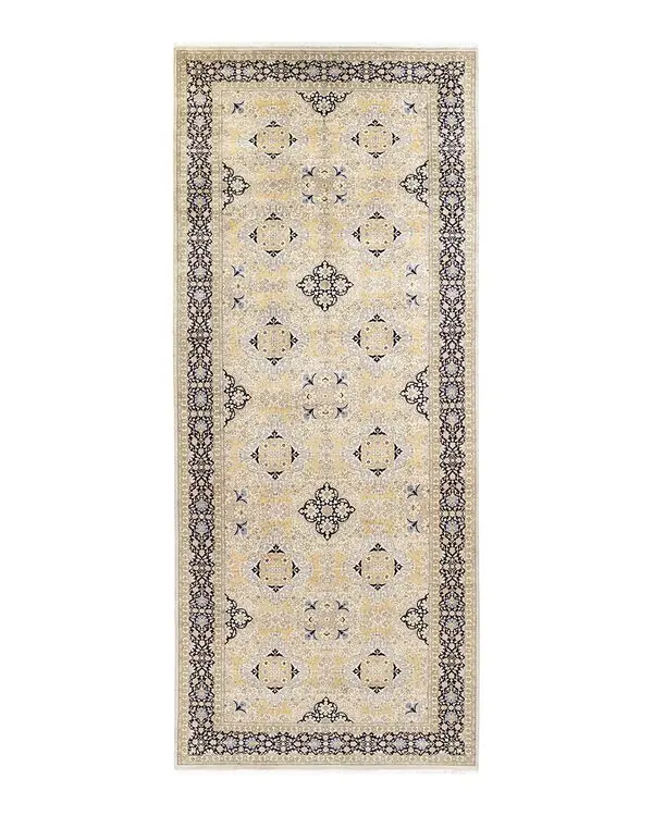 Bloomingdale'S Mogul M1196 Runner Area Rug, 6'4 X 15'3 - Gold