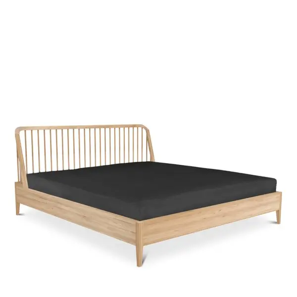ETHNICRAFT Spindle King Bed