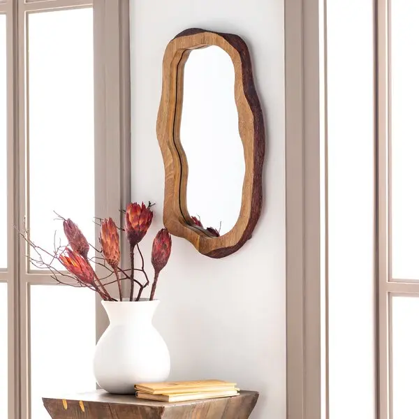 Livabliss Edge Accent Mirror, 20h X 12w