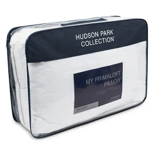 HUDSON PARK COLLECTION My Primaloft Asthma & Allergy Friendly Soft Down Alternative Pillow, Standard Exclusive - White