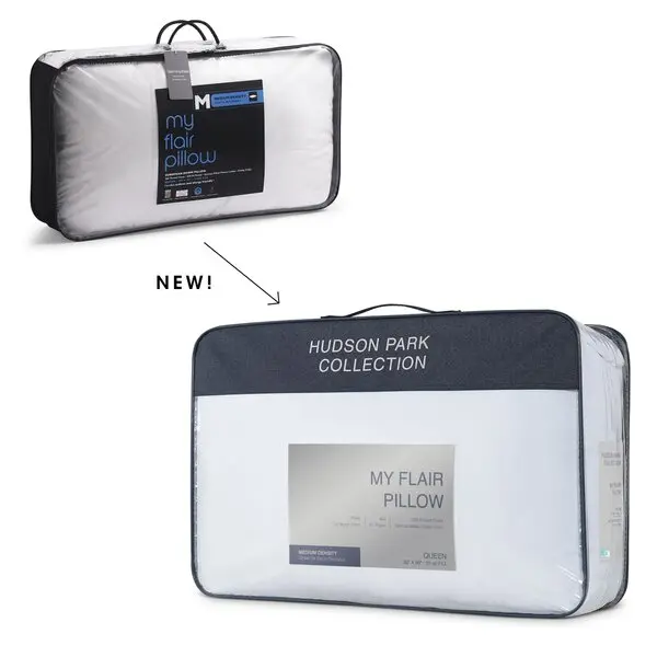 HUDSON PARK COLLECTION My Primaloft Asthma & Allergy Friendly Soft Down Alternative Pillow, King Exclusive