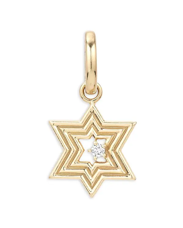 Adina Reyter 14k Yellow Star Of David Pendant - Gold