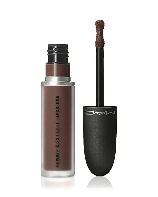 MAC COSMETICS Powder Kiss Liquid Lipcolour - Chestnut