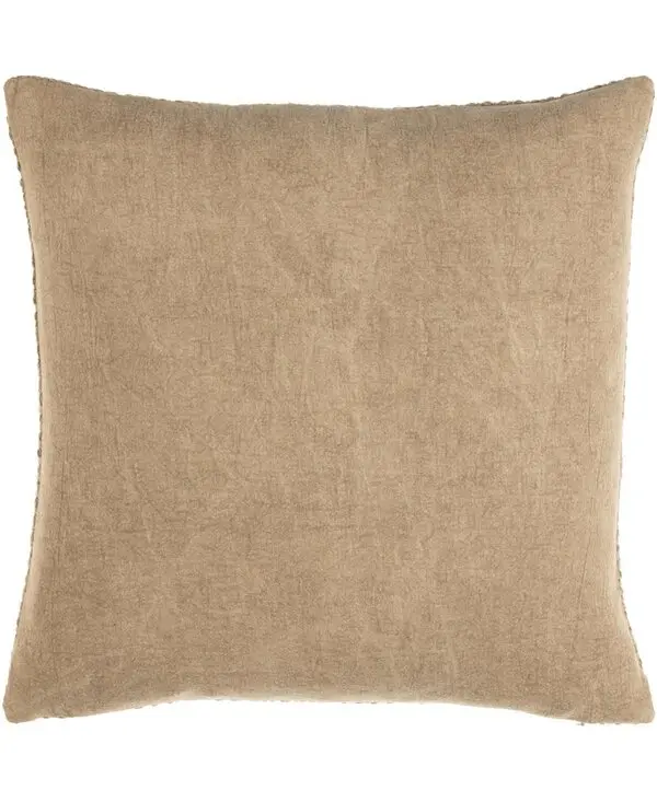 Livabliss Washed Texture Decorative Pillow, 18l X 18w