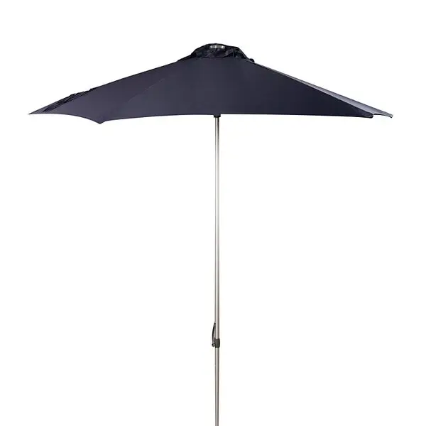 SAFAVIEH Hurst 9 Ft Push Up Umbrella - Navy