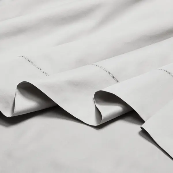 Frette Essentials Single Ajour Sheet Set, California King - Gray