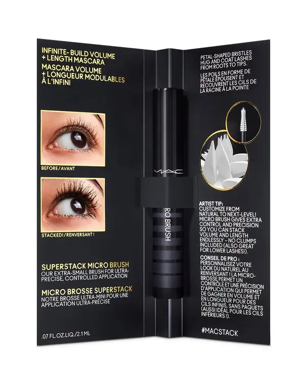 MAC COSMETICS Mini Stack Mascara - Black Stack