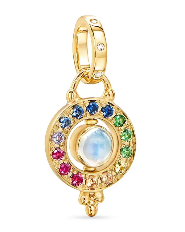 Temple St. Clair Celestial -gemstone Orbital Pendant - Multi