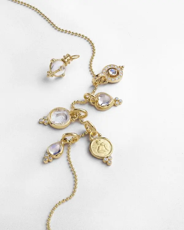 Temple St. Clair 18k Yellow 18" Ball Chain