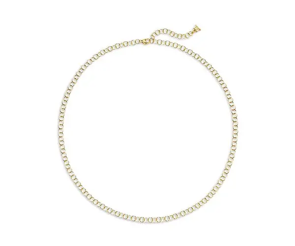Temple St. Clair 18k Yellow 18" Small Round Chain Necklace