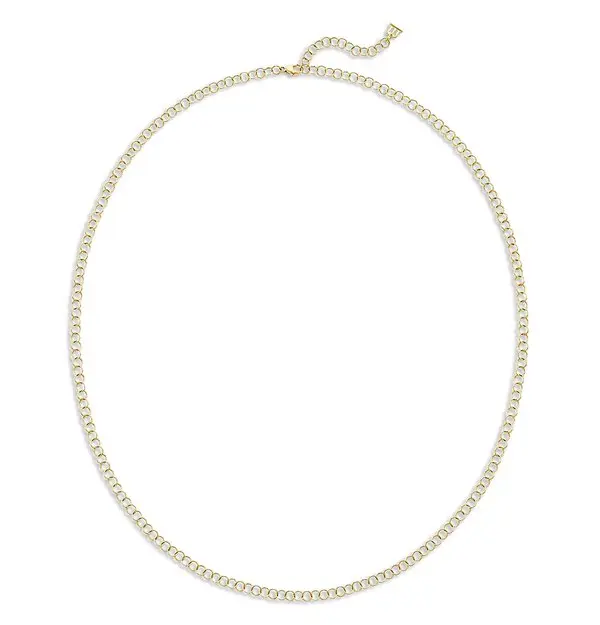 Temple St. Clair 18k Yellow Fine Round Link Chain Necklace