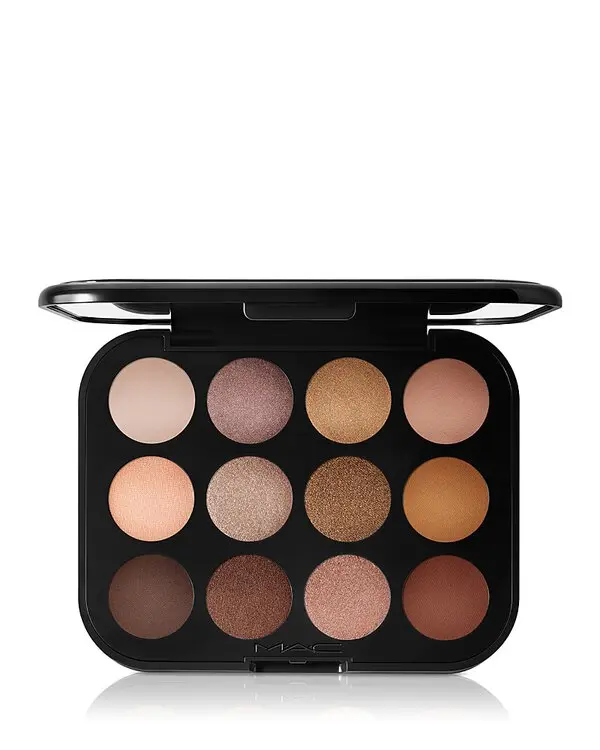 MAC COSMETICS Connect In Colour Eye Shadow Palette 12 Pan - Unfiltered Nudes