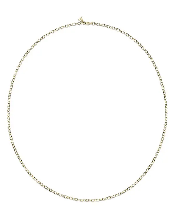 Temple St. Clair 18k Yellow Oval Link Chain Necklace