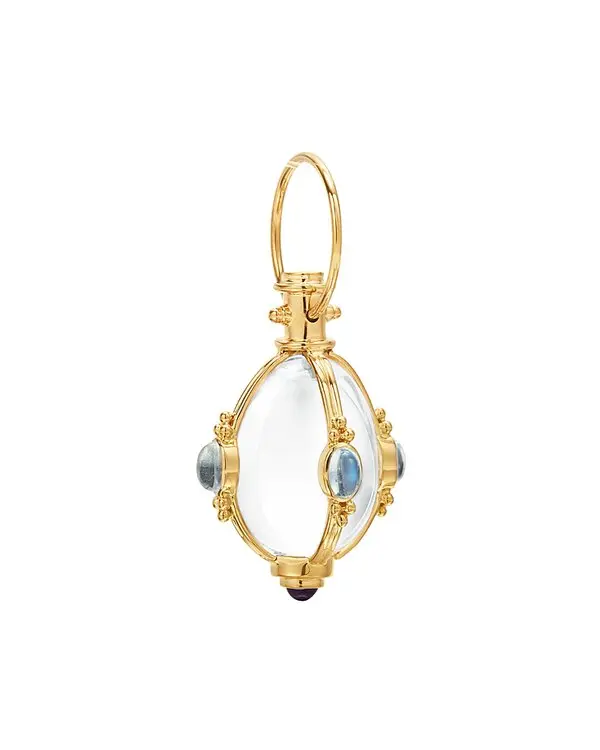 Temple St. Clair Classic Cabochon Amulet - Blue