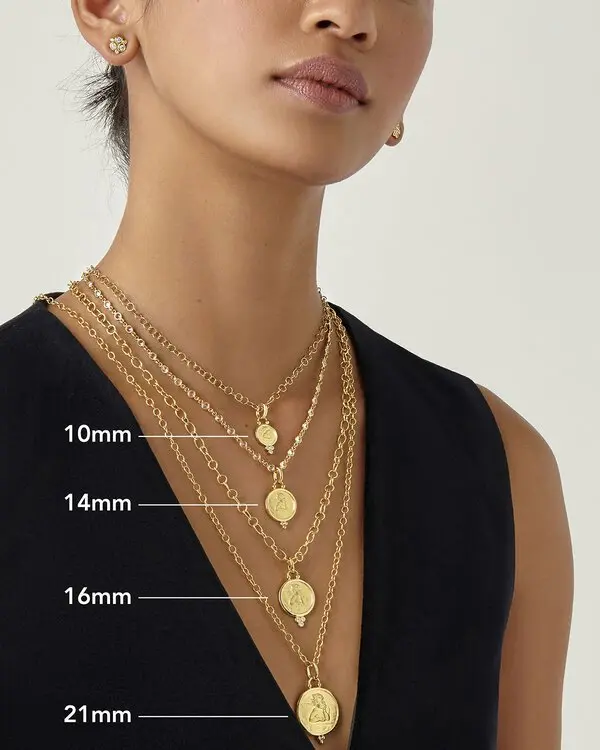 Temple St. Clair 18k Gold Angel Pendant With Diamonds - Gold/white