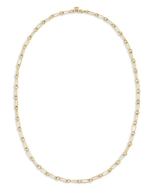 Temple St. Clair 18k Yellow Small River Link Chain Necklace - Gold