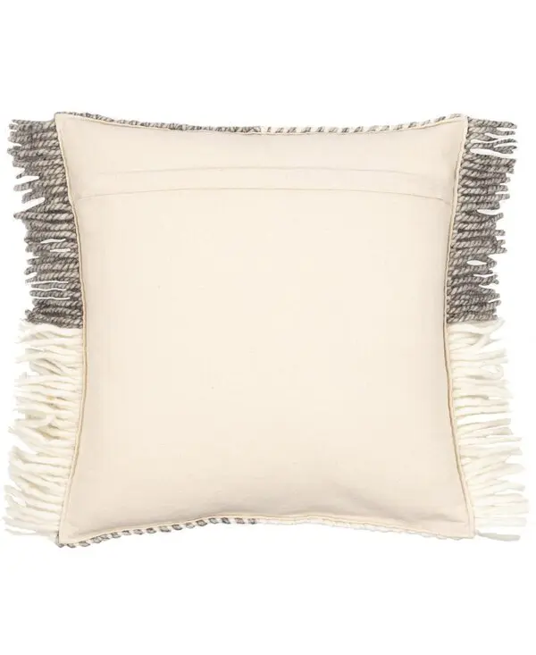 SURYA Faroe Ii Decorative Pillow - Cream/gray