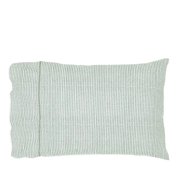 JOHN ROBSHAW Cinde Print Cotton Sheet Set, Twin - Sage