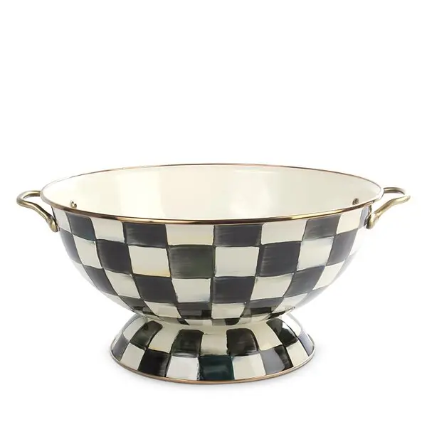 MACKENZIE-CHILDS Courtly Check Enamel Everything Bowl - No Color