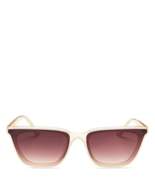 Rickie Freeman For Teri Jon Sunglasses - Tan/brown Gradient