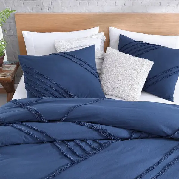 Dkny Chenille Block Comforter Set, King