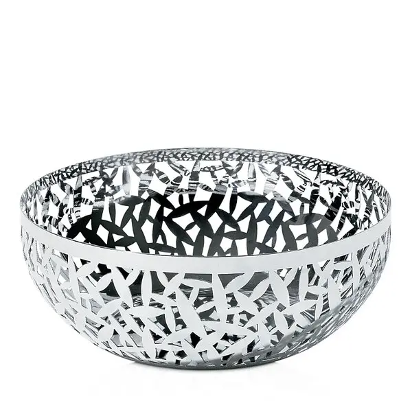ALESSI Marta Sansonic Cactus Fruit Bowl, Medium - Silver