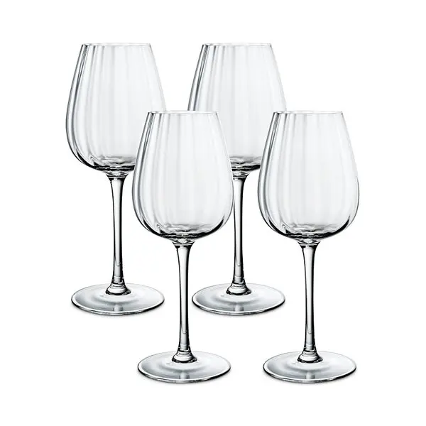 VILLEROY & BOCH Rose Garden White Wine Glass, Set Of 4 - Clear
