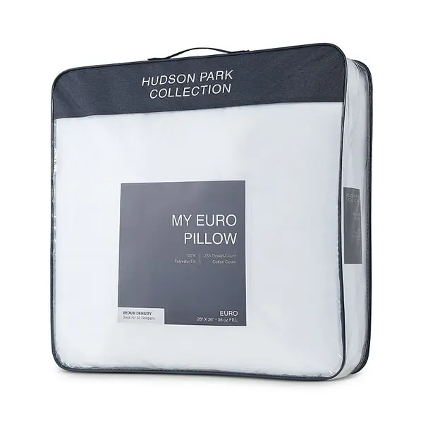 HUDSON PARK COLLECTION My Euro Pillow Exclusive - White