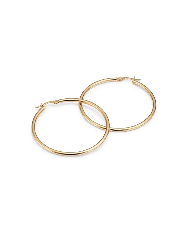 Roberto Coin 18k Yellow Hoop Earrings