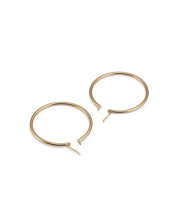 Roberto Coin 18k Yellow Hoop Earrings