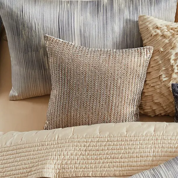Donna Karan New York Sequin Decorative Pillow, 20 X 20