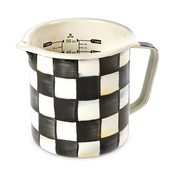 MACKENZIE-CHILDS Courtly Check Enamel 7-cup Measuring Cup - No Color