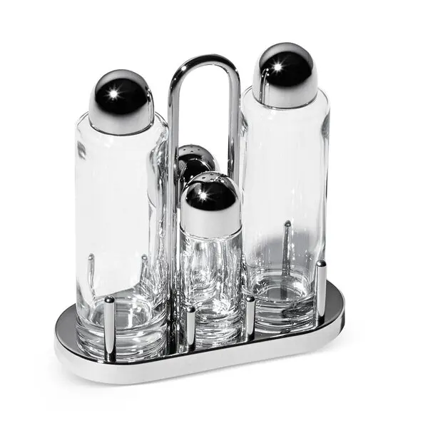 ALESSI Ettore Sottsass 4-piece Condiment Set