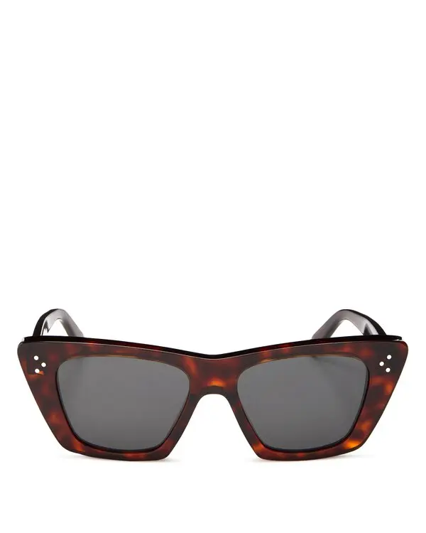 Celine Cat Eye Sunglasses - Havana/gray Solid