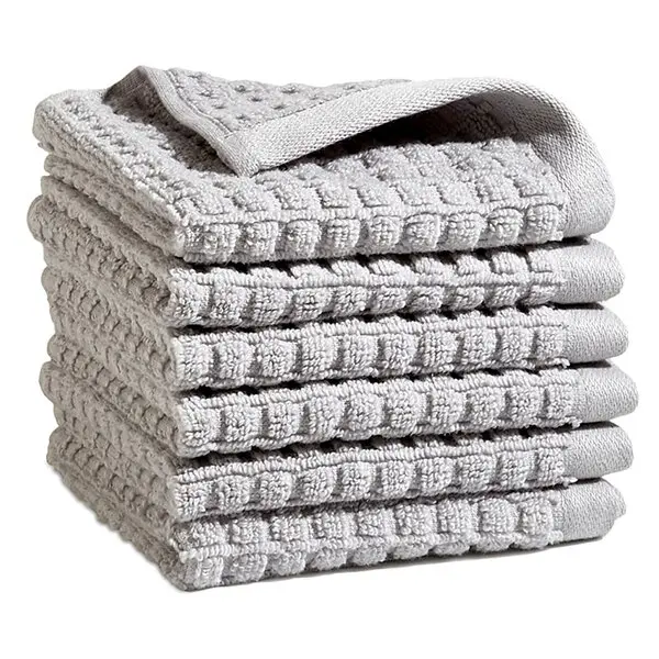 Dkny Quick Dry Washcloth Set - Grey