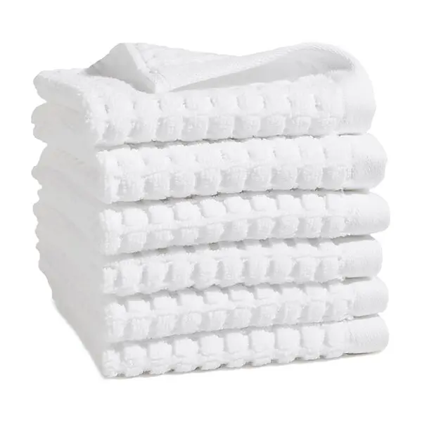 Dkny Quick Dry Washcloth Set - White